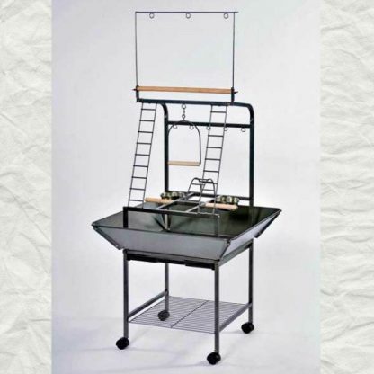 Java Wood Parrot Play Stand Tree by AE Small Birds 200S - Windy City Parrot